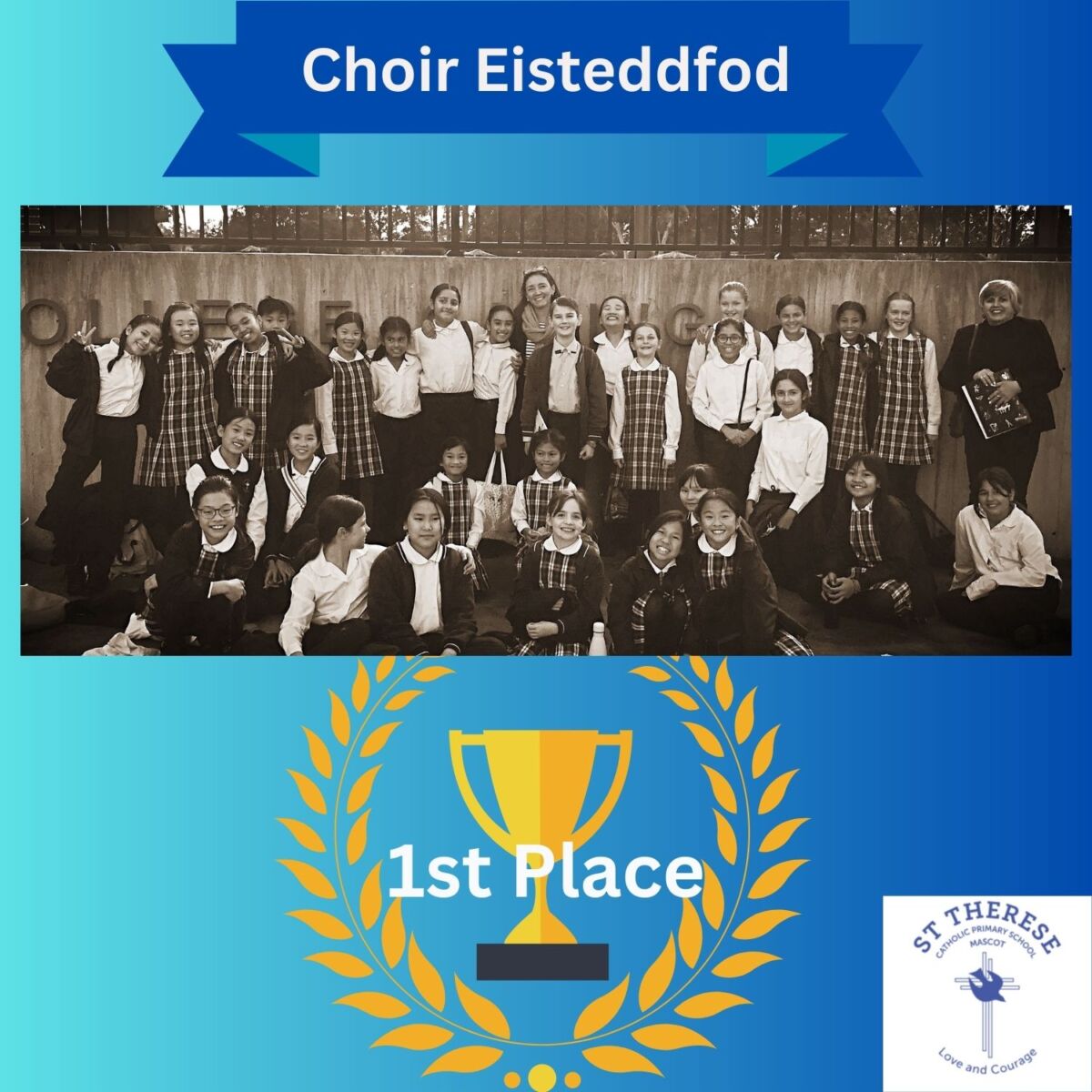 SCS Choir Eisteddfod – 1st Place | St Therese Catholic Primary School ...